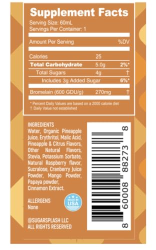Sugar Splash taste changing tablets