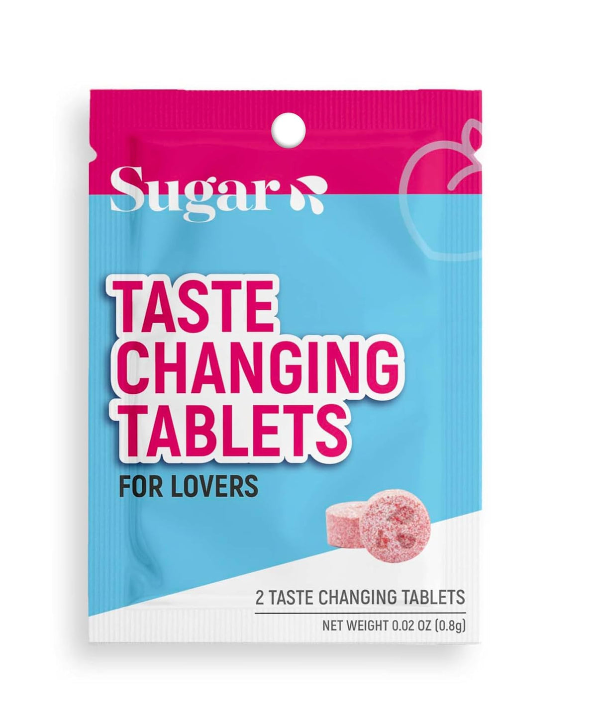 SUGAR SPLASH taste changing tablets sachet