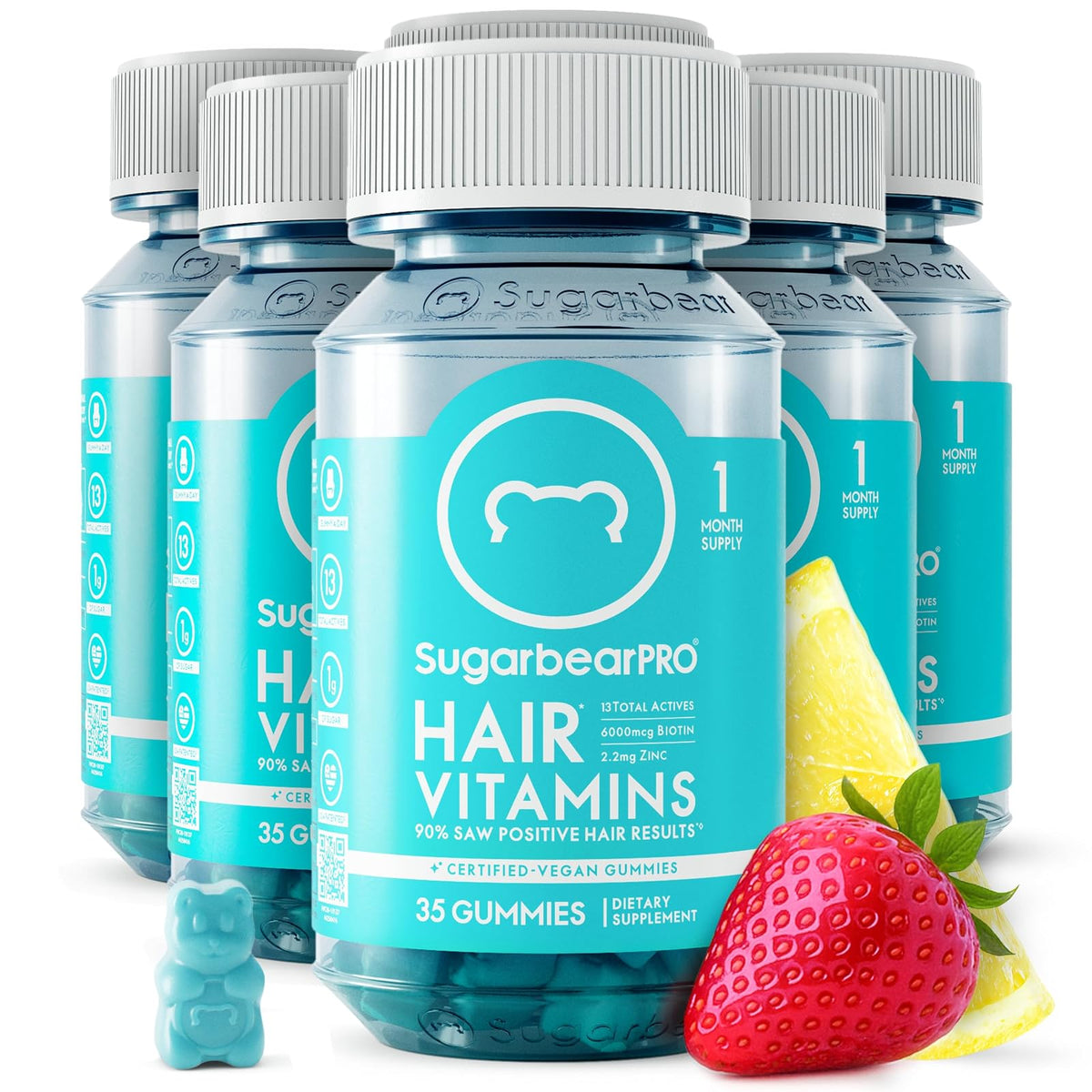 SugarBearPro hair vitamin gummies