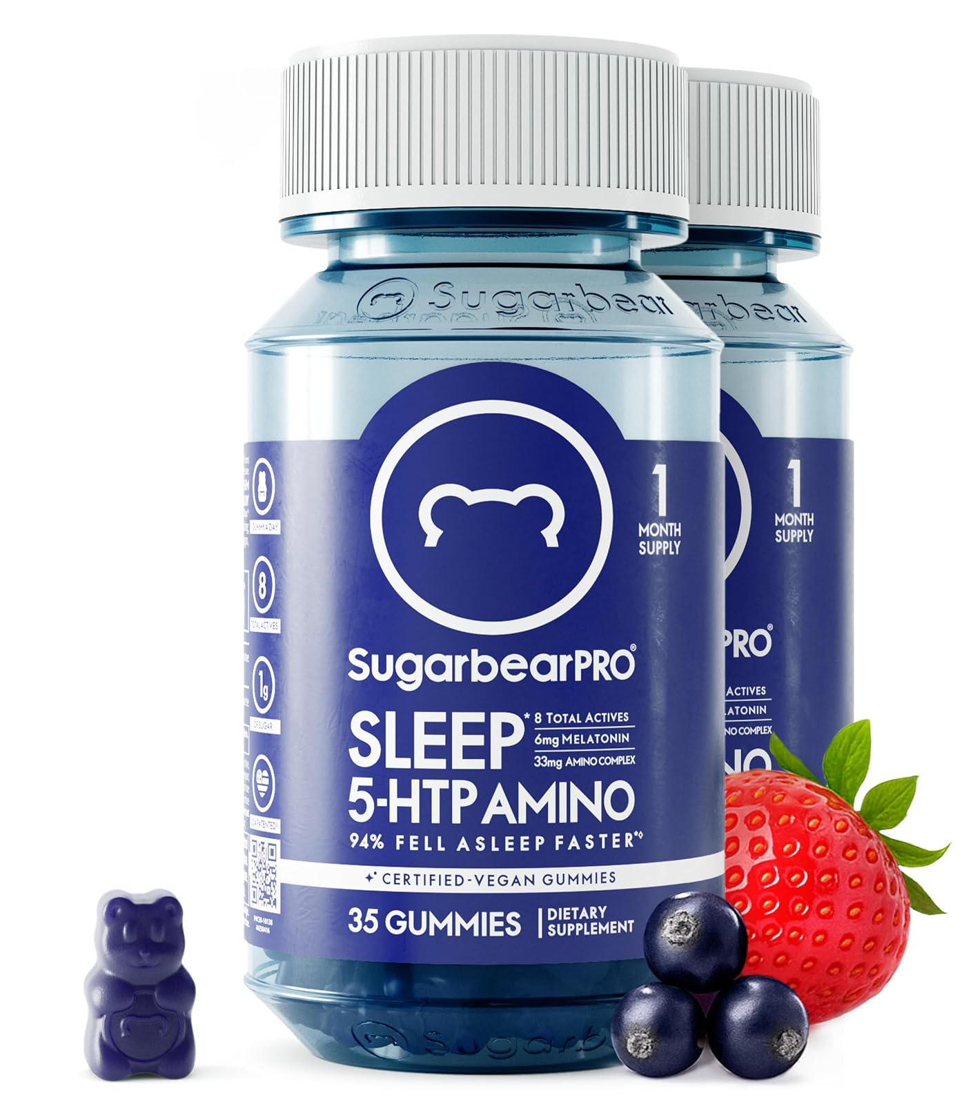 SugarBearPro melatonin sleep gummies