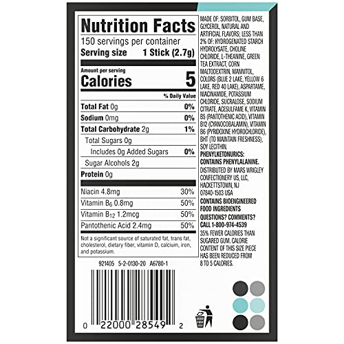 sugarless gum for energy boost