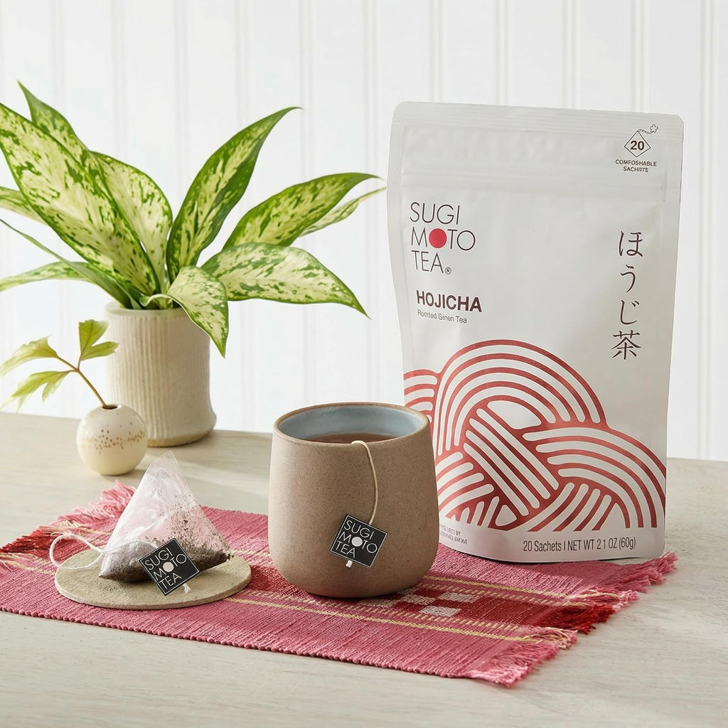 SUGIMOTO TEA Hojicha for afternoon tea
