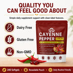 Suiyilary cayenne softgels for wellness