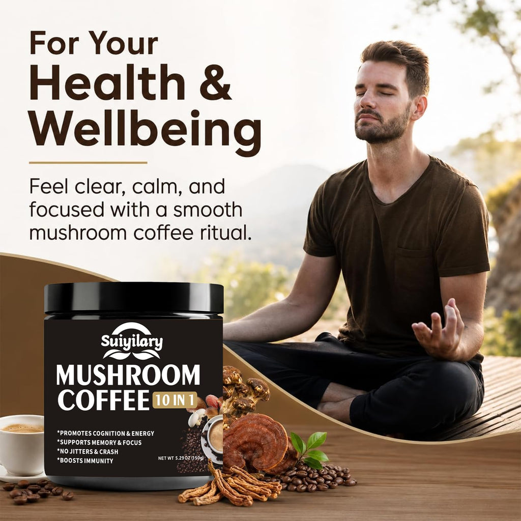 Suiyilary coffee blend for mental clarity