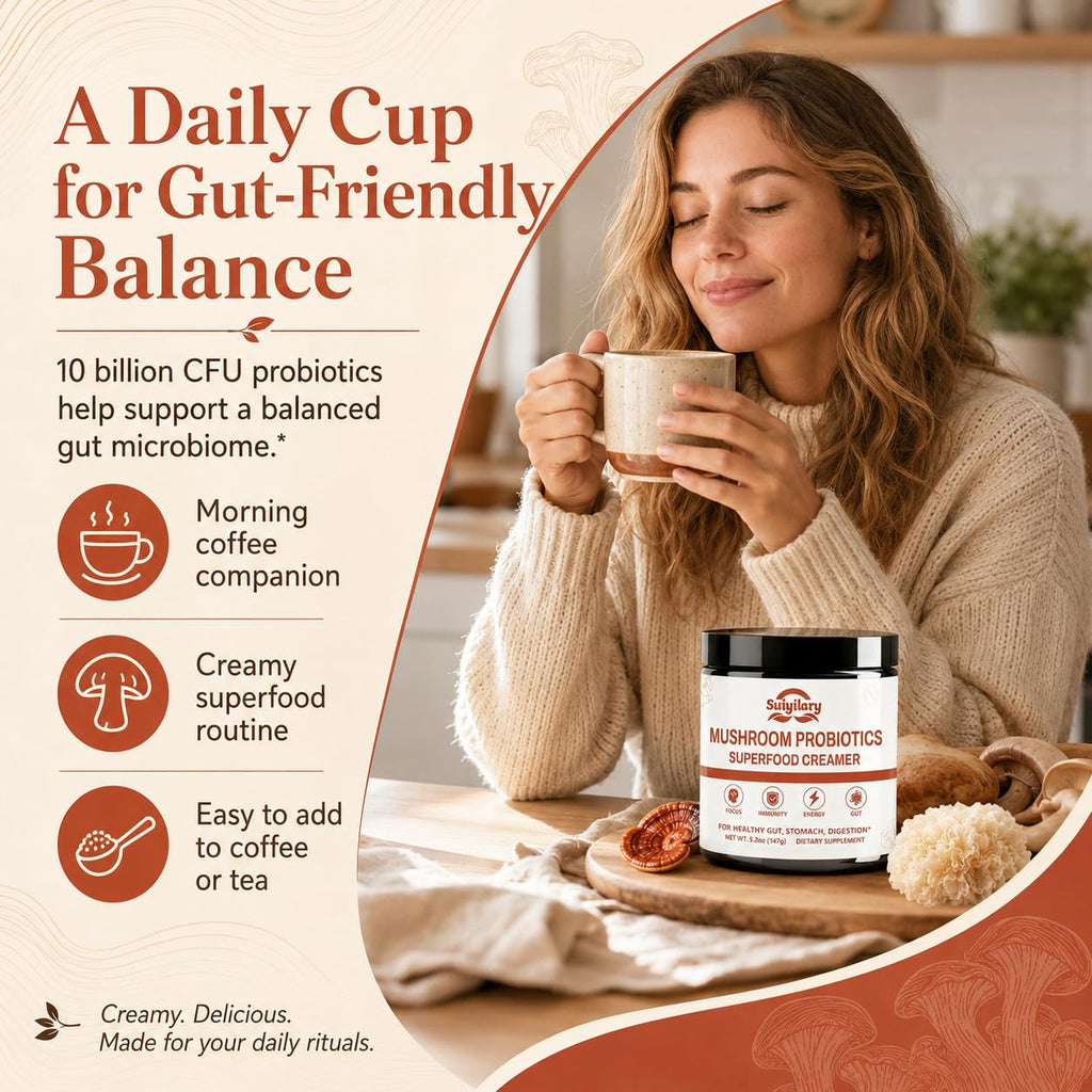 Suiyilary creamer for enhanced digestion
