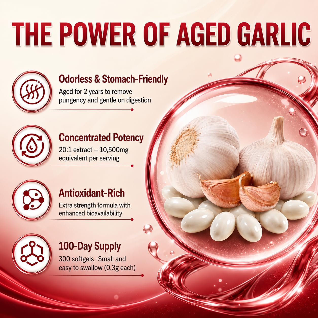 Suiyilary garlic extract for wellness