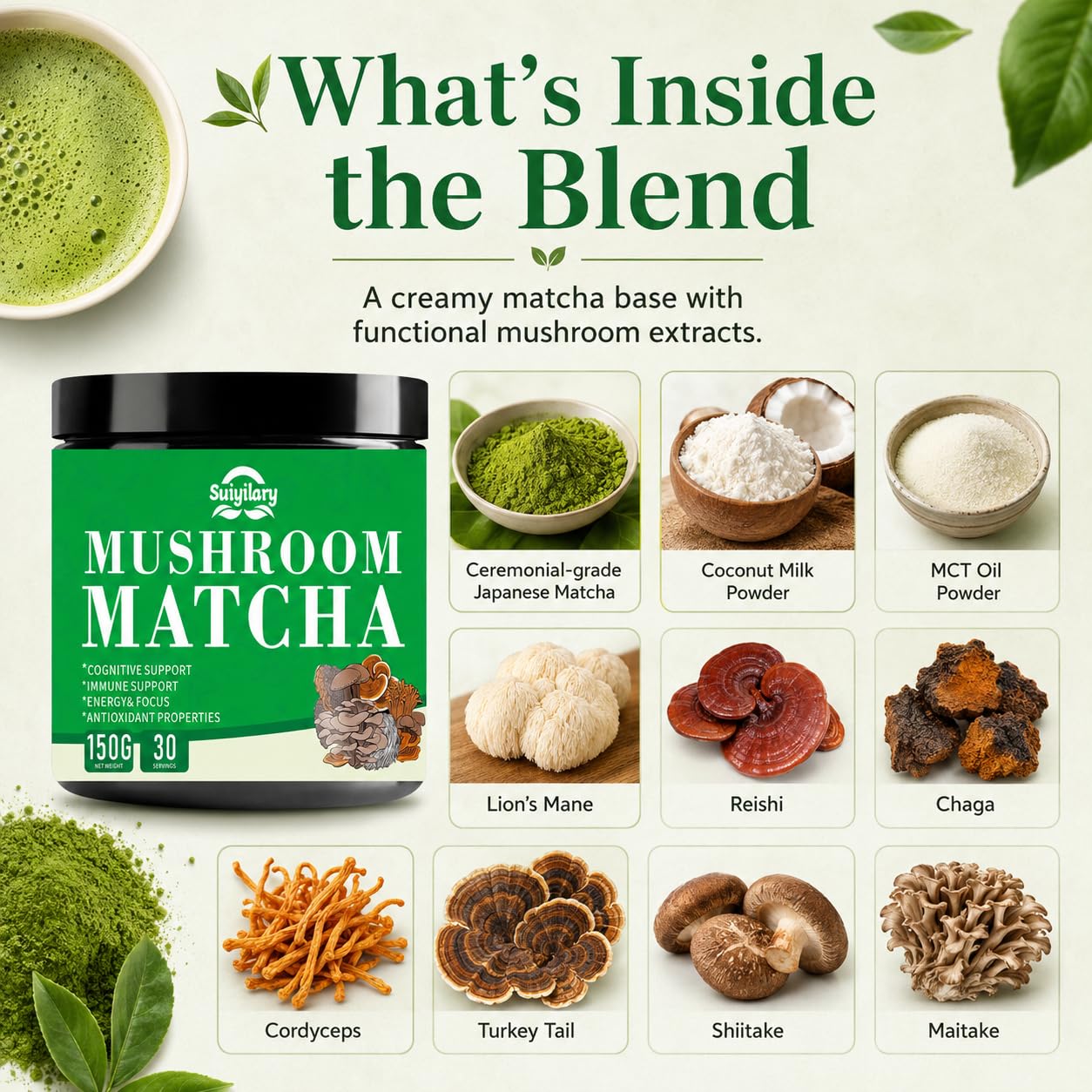 Suiyilary matcha for a healthy lifestyle