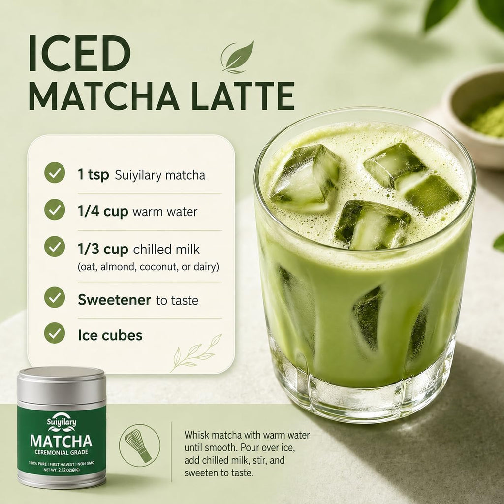 Suiyilary matcha for baking recipes