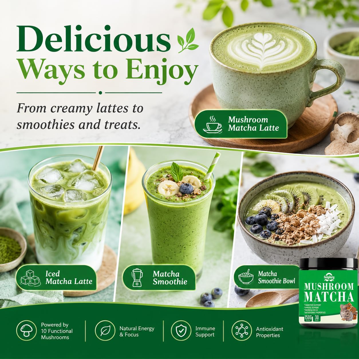 Suiyilary matcha for daily rituals