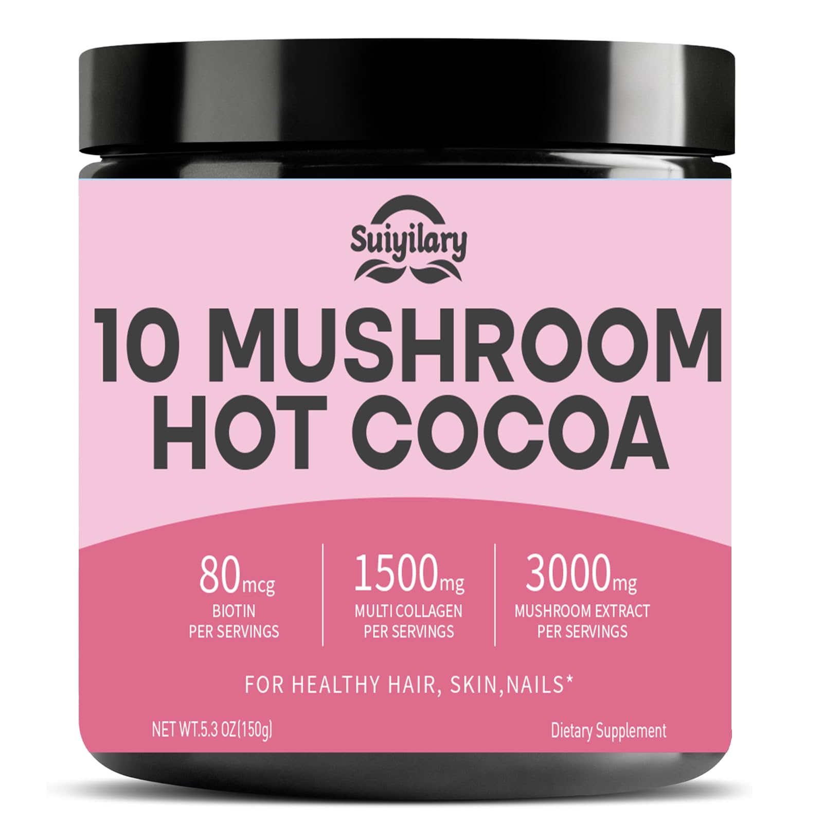 Suiyilary mushroom hot cocoa blend