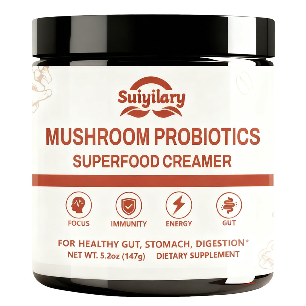 Suiyilary mushroom probiotic coffee creamer