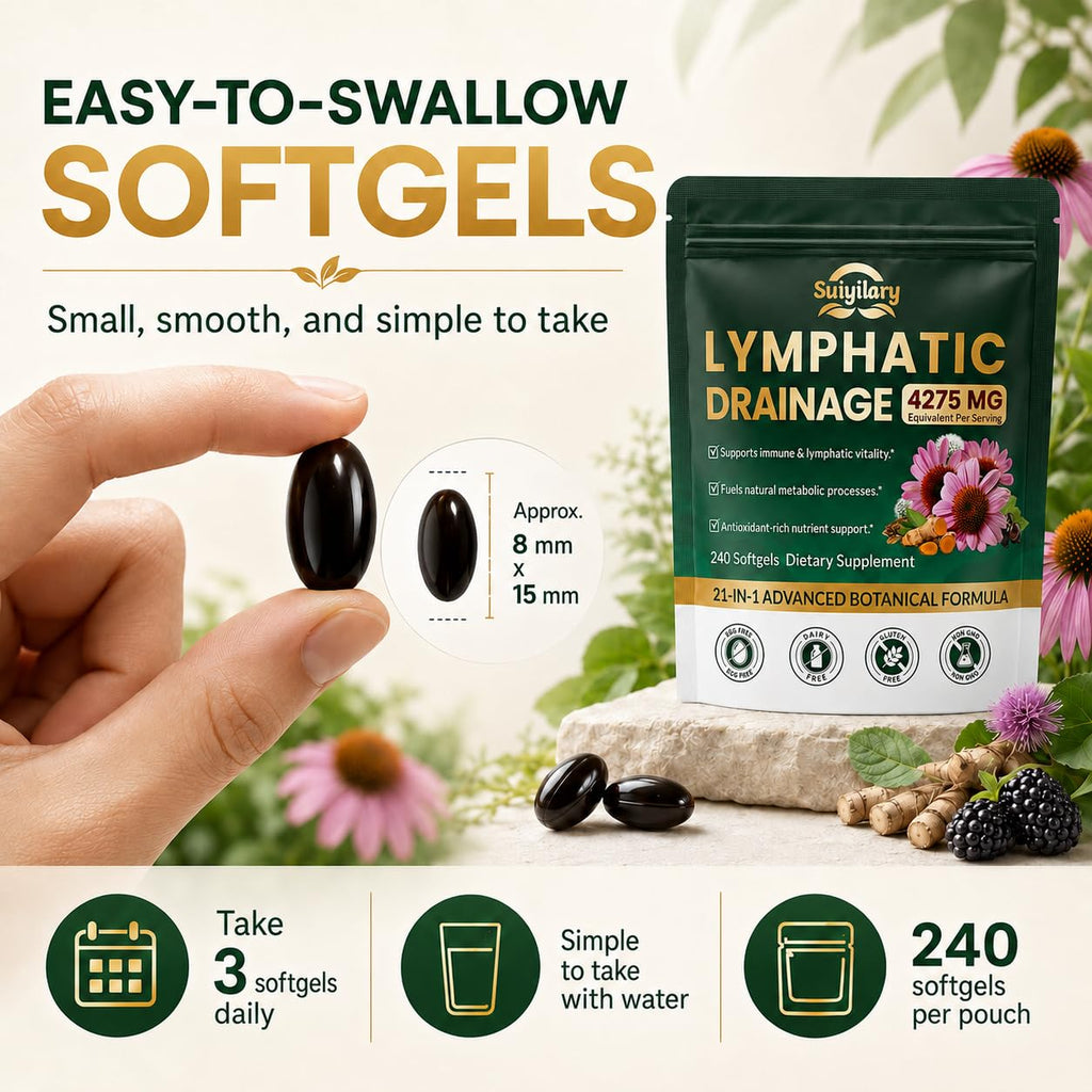 Suiyilary softgels for holistic health