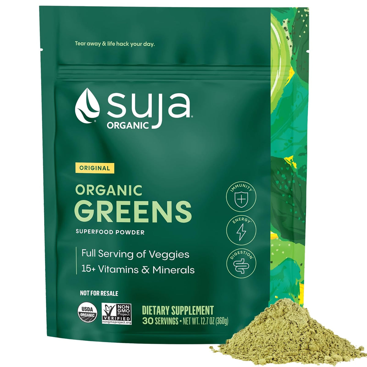 Suja Organic Greens Powder multivitamins