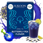 Sukoon butterfly pea flower tea