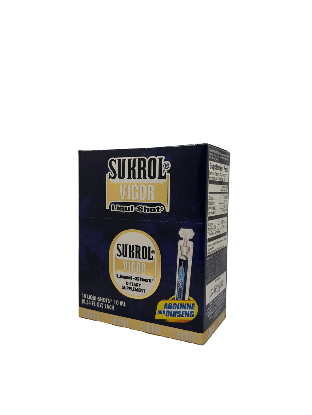 Sukrol VIGOR Arginine energy boost