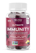 SUKU elderberry gummies for immune support
