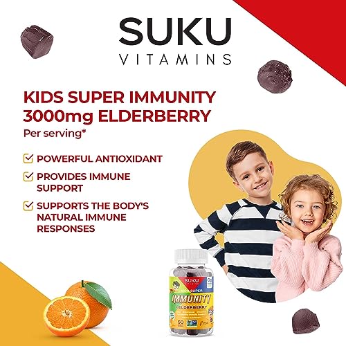 SUKU elderberry vitamins for immunity