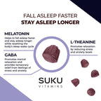 SUKU restful sleep gummies for adults