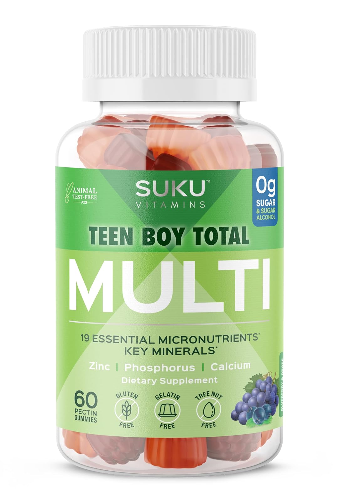 SUKU Teen Boy multivitamins for growth