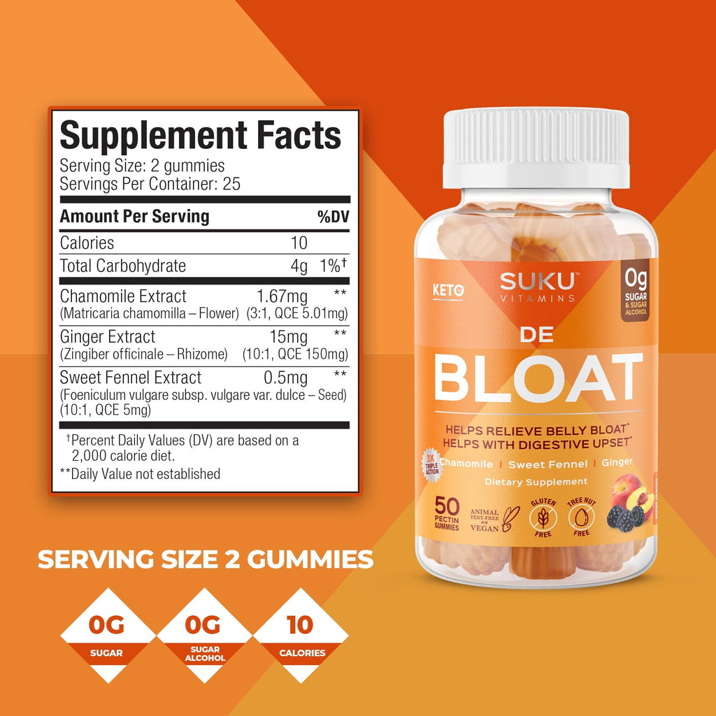 SUKU Vitamins for healthy digestion