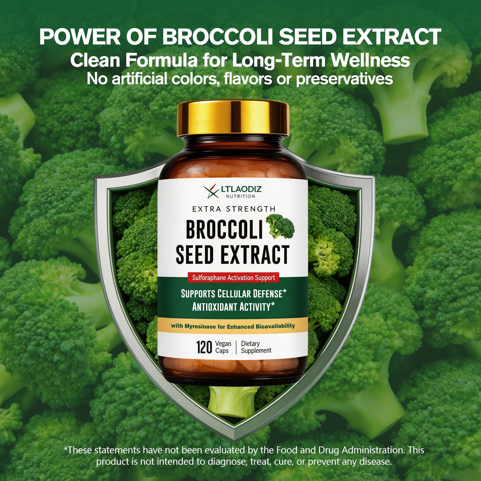 sulforaphane capsules for cellular support