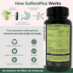 Sulforaphane-rich broccoli sprout supplement