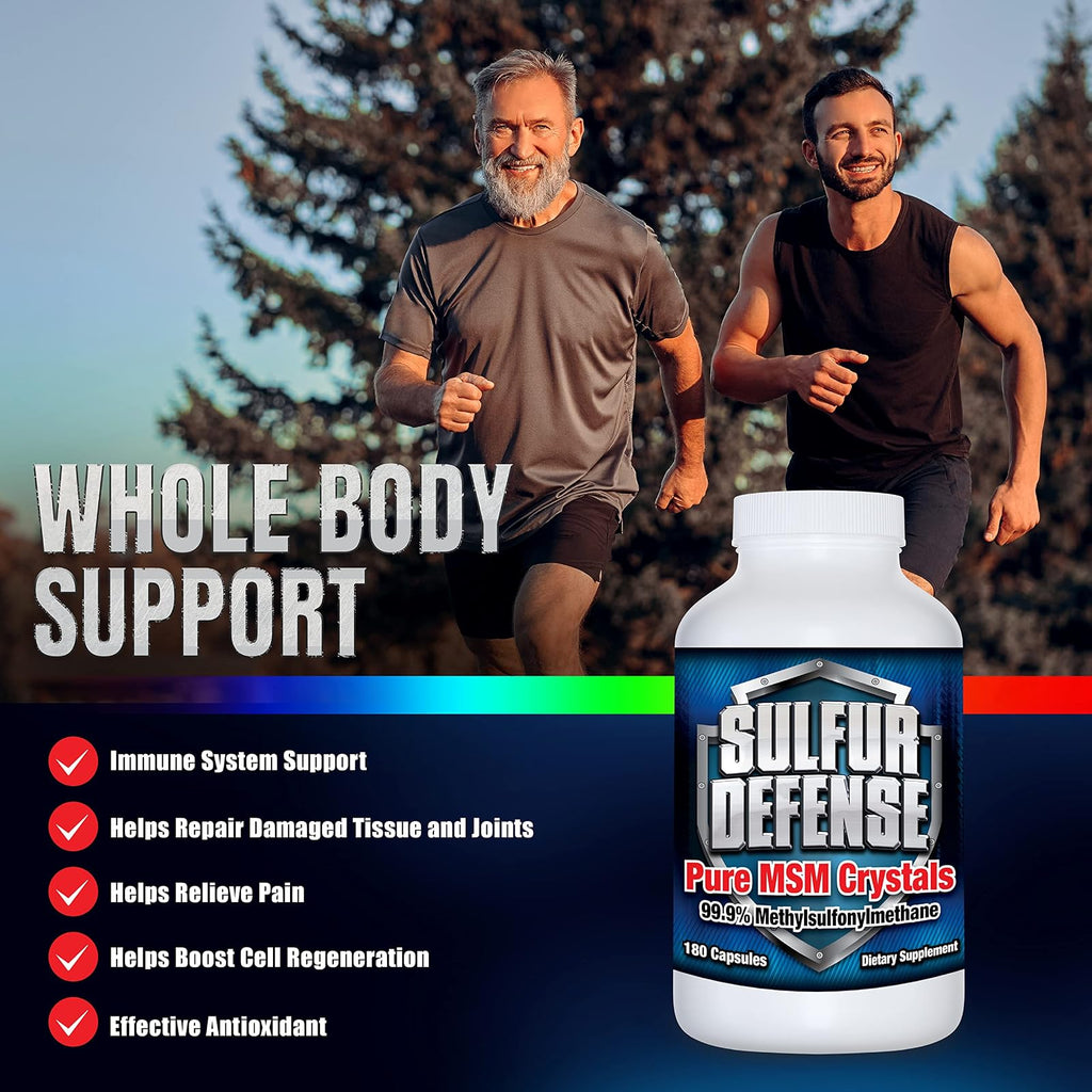 sulfur defense msm capsules benefits