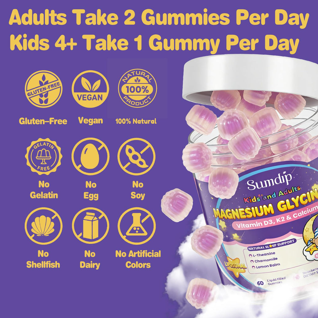 SumDIP magnesium gummies for better sleep