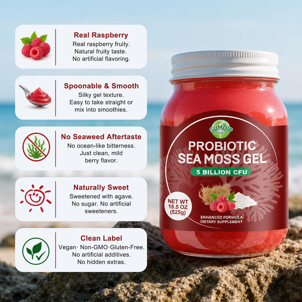SumDIP sea moss gel for immunity