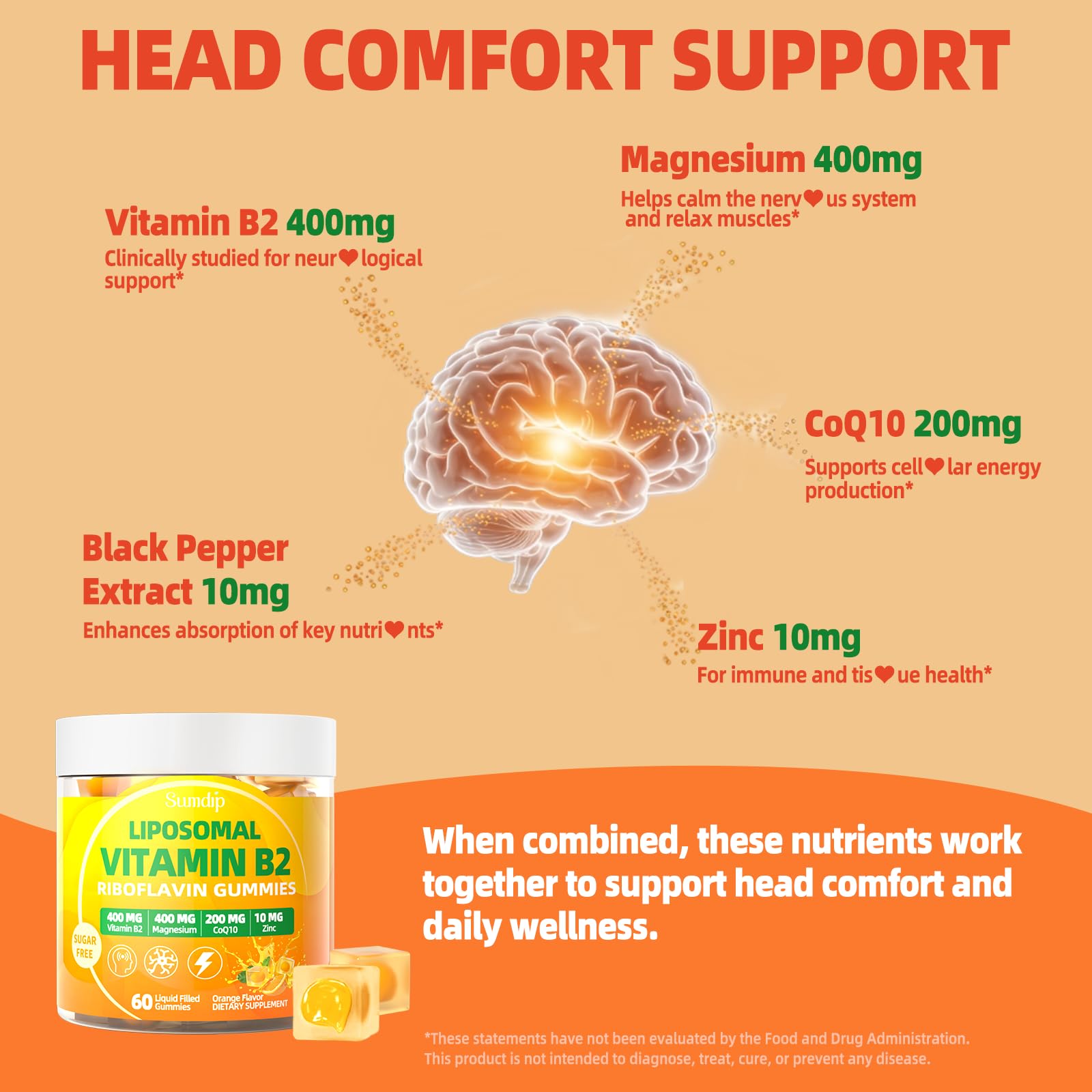 SumDIP Vitamin B2 for healthy skin