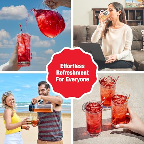 summer iced tea with watermelon