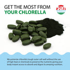 Sun Chlorella 600 tablet bottle
