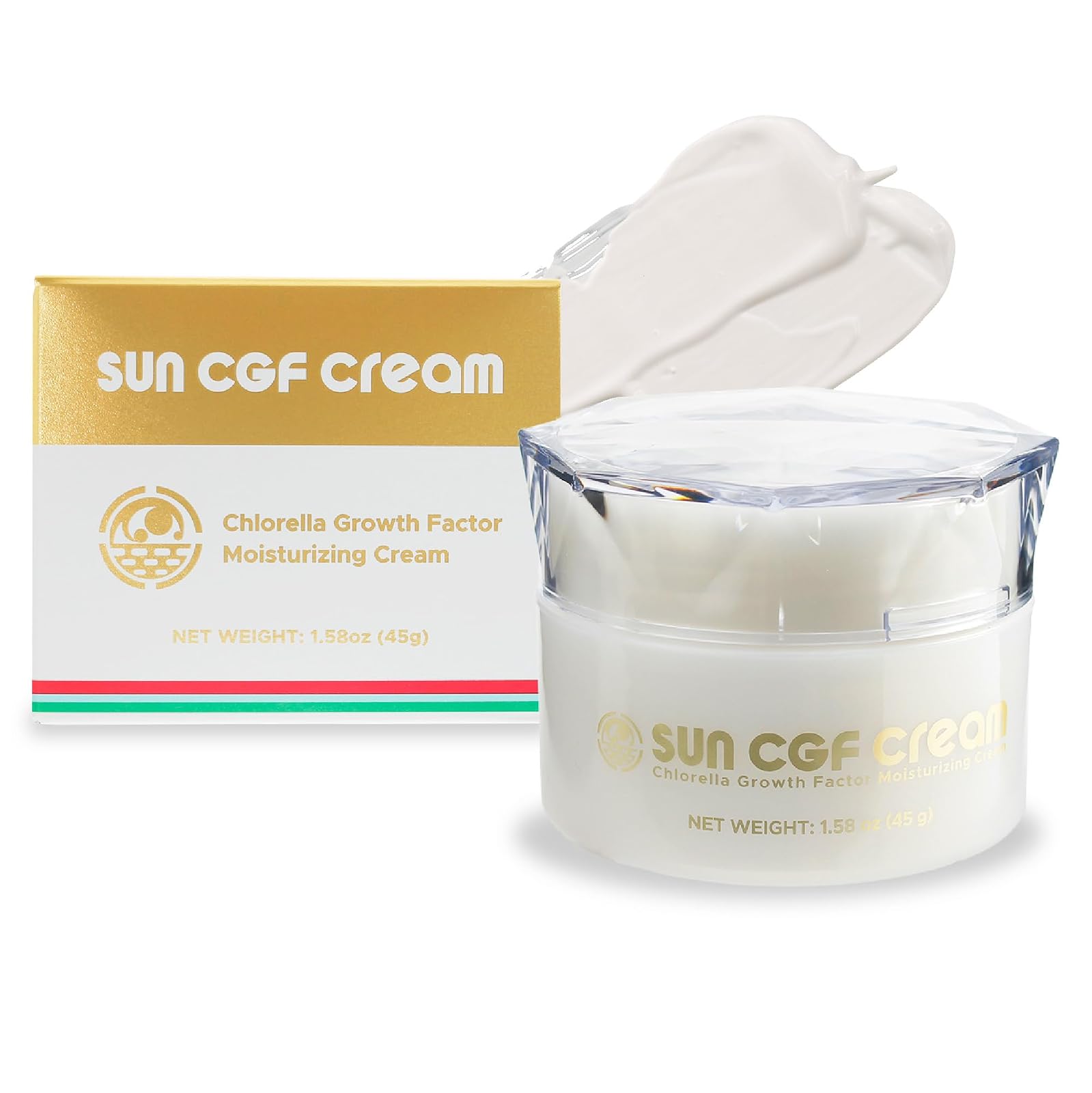 Sun Chlorella face cream hydration