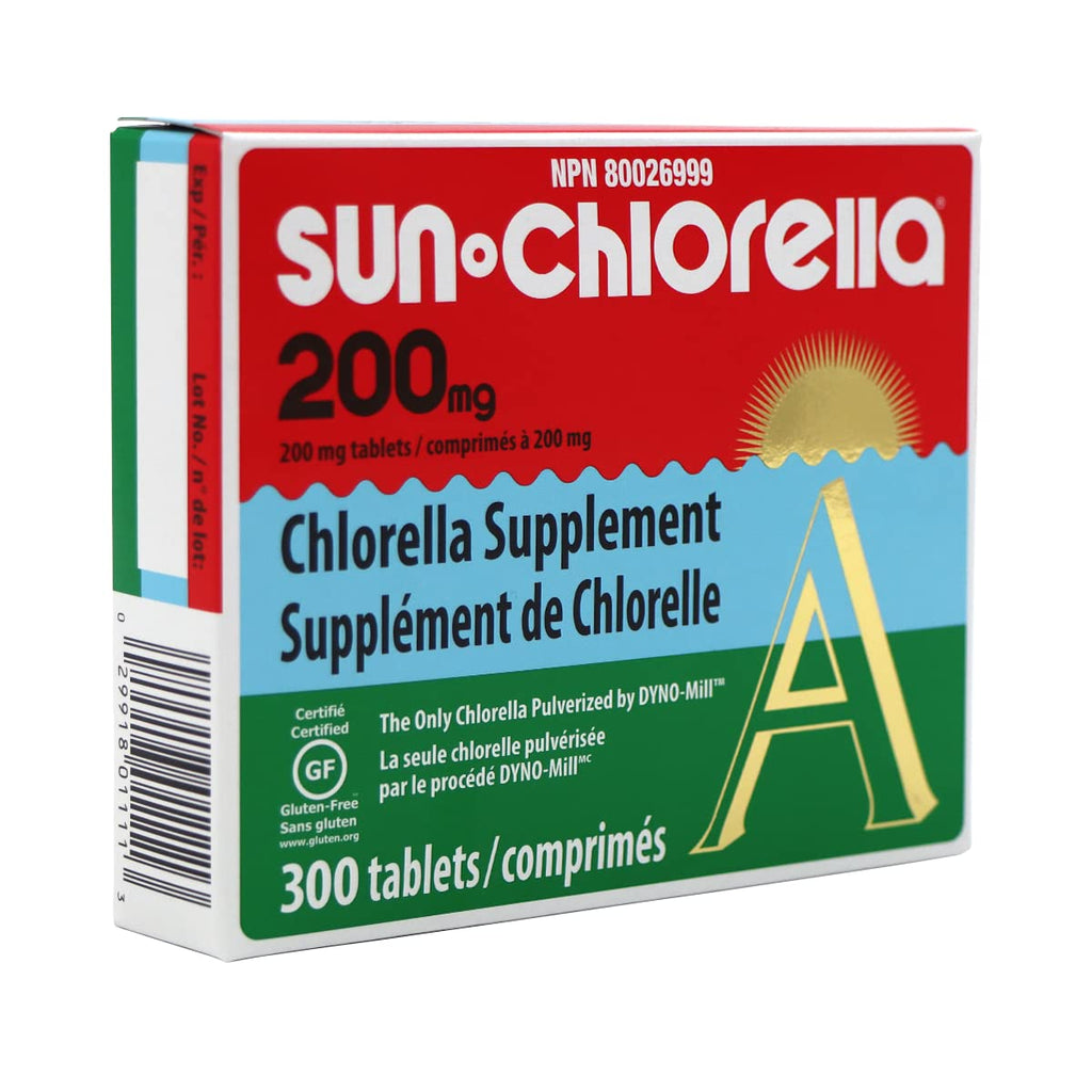 Sun Chlorella tablets for wellness