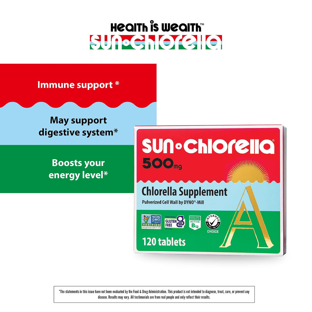 Sun Chlorella vitamin D benefits