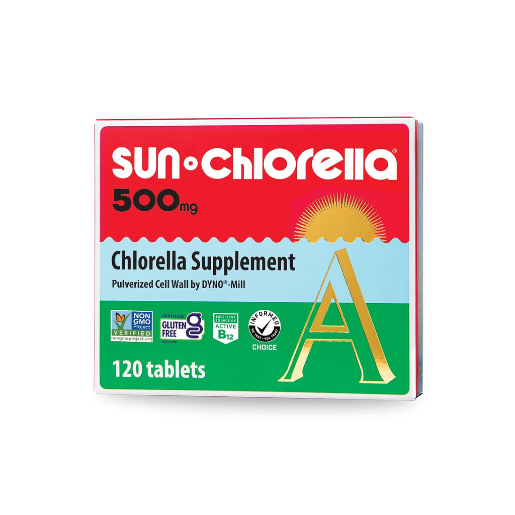 Sun Chlorella vitamin D tablets
