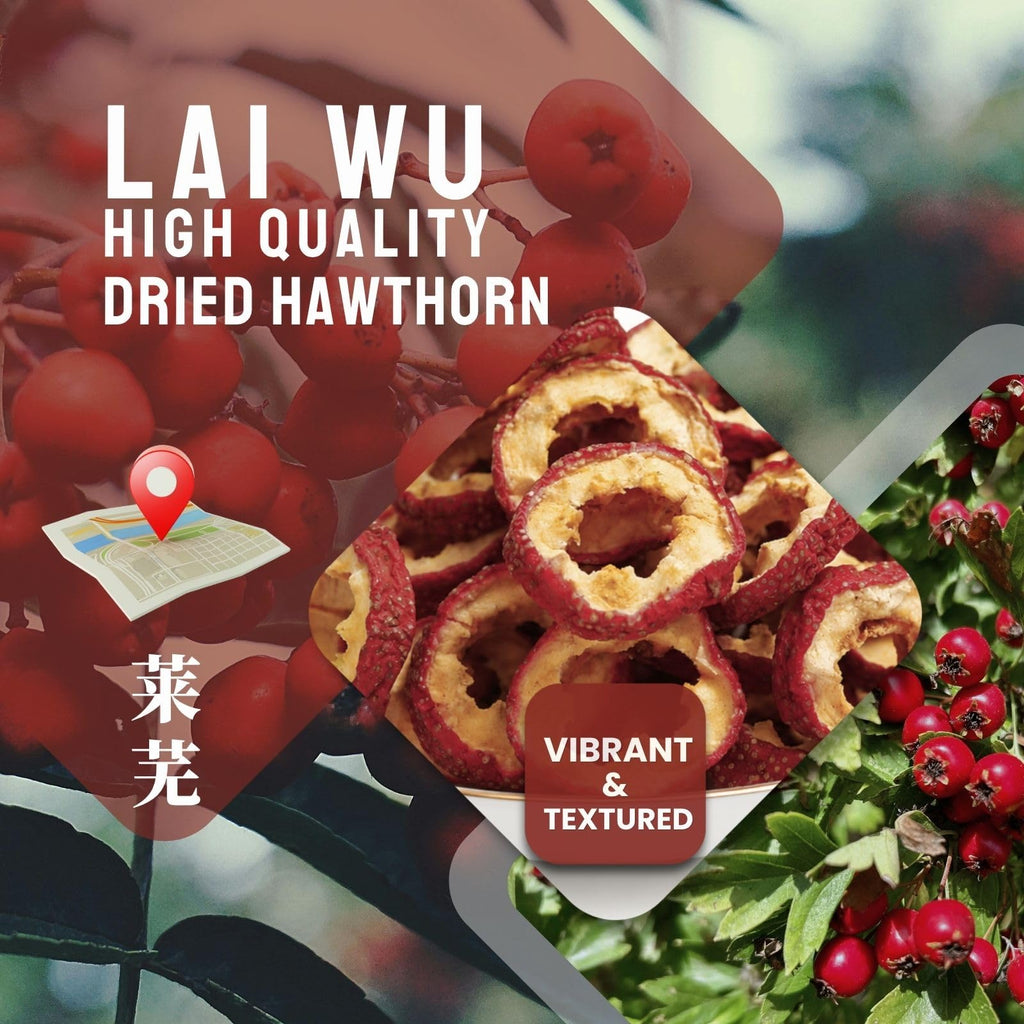 sun-dried seedless hawthorn berry slices