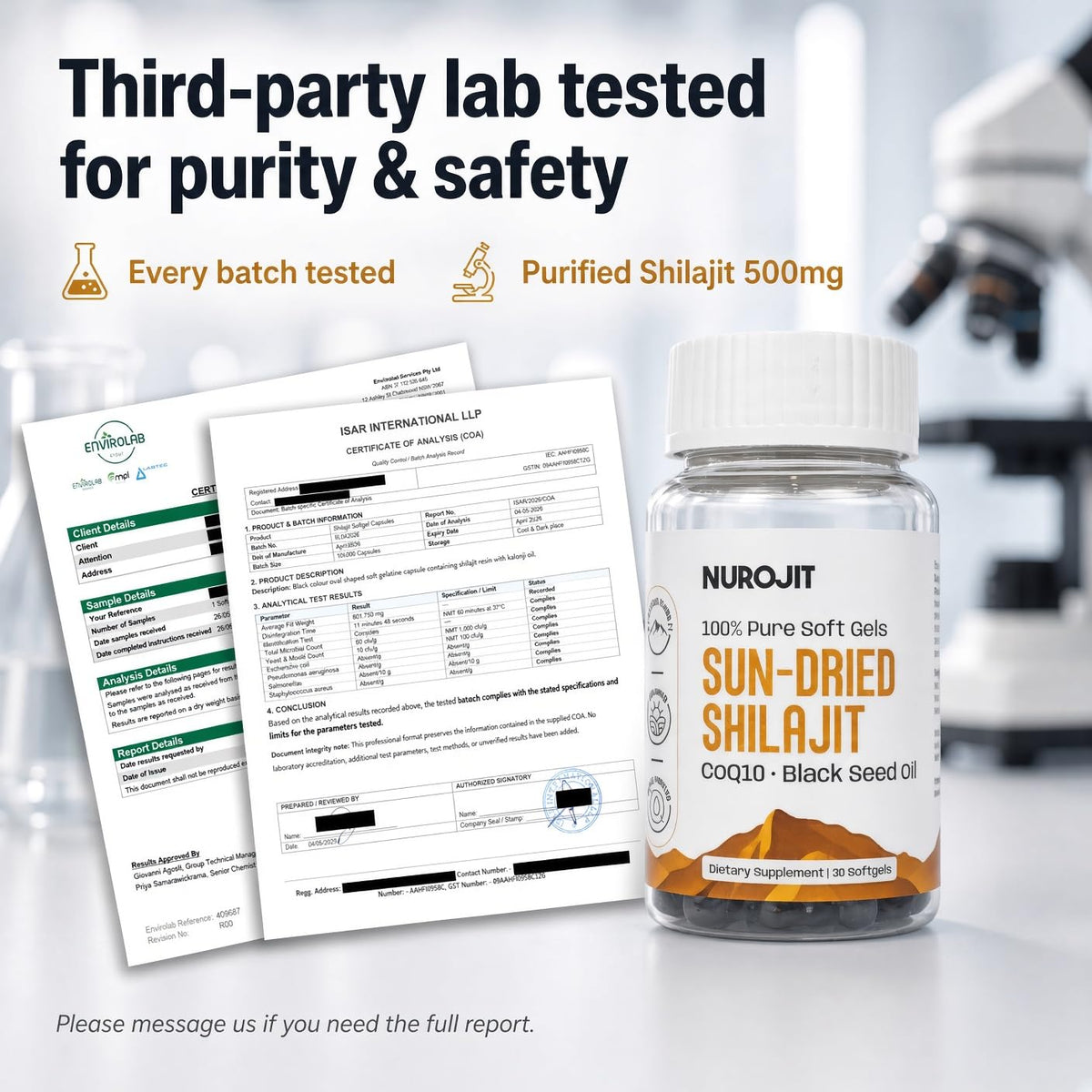 Sun-Dried Shilajit for immune support