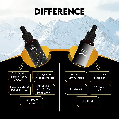 sun-dried shilajit for optimal absorption
