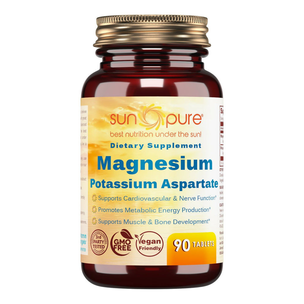 Sun potassium supplements for energy