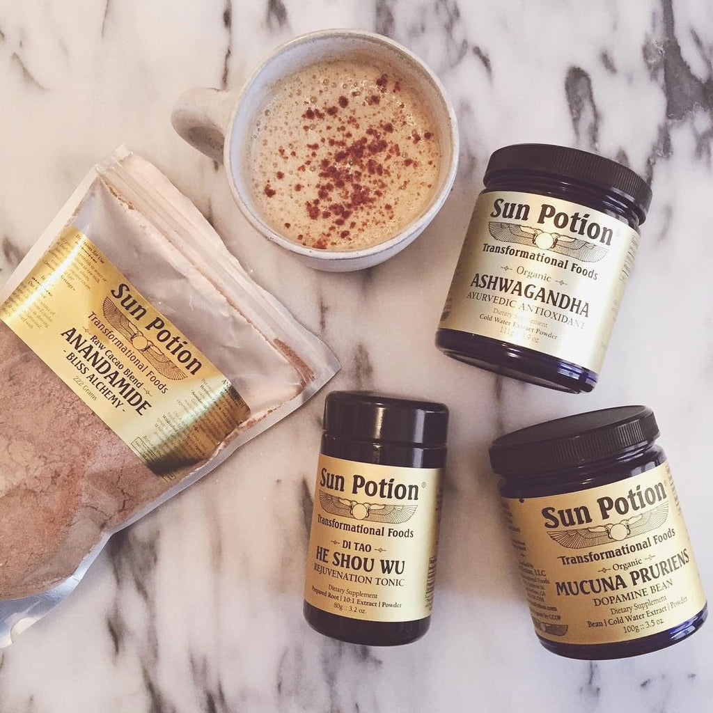 Sun Potion blissful cacao drink