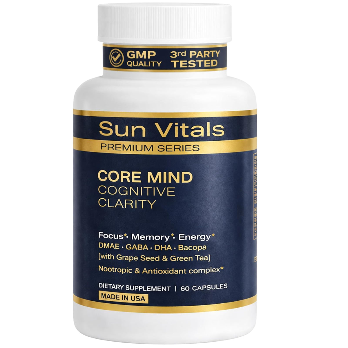 Sun Vitals Core Mind capsules