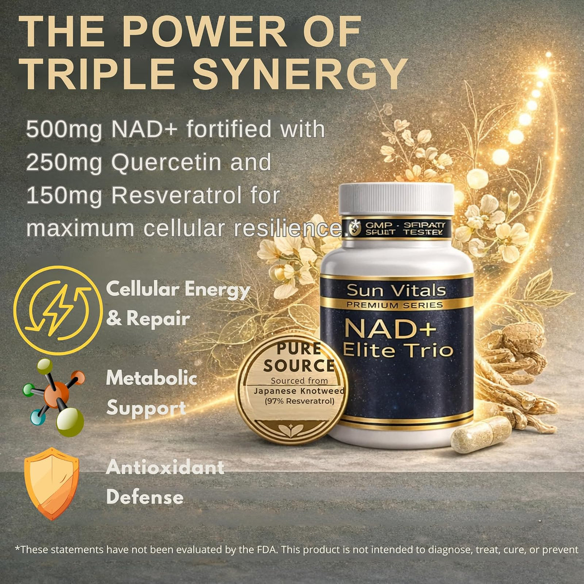 Sun Vitals resveratrol health benefits