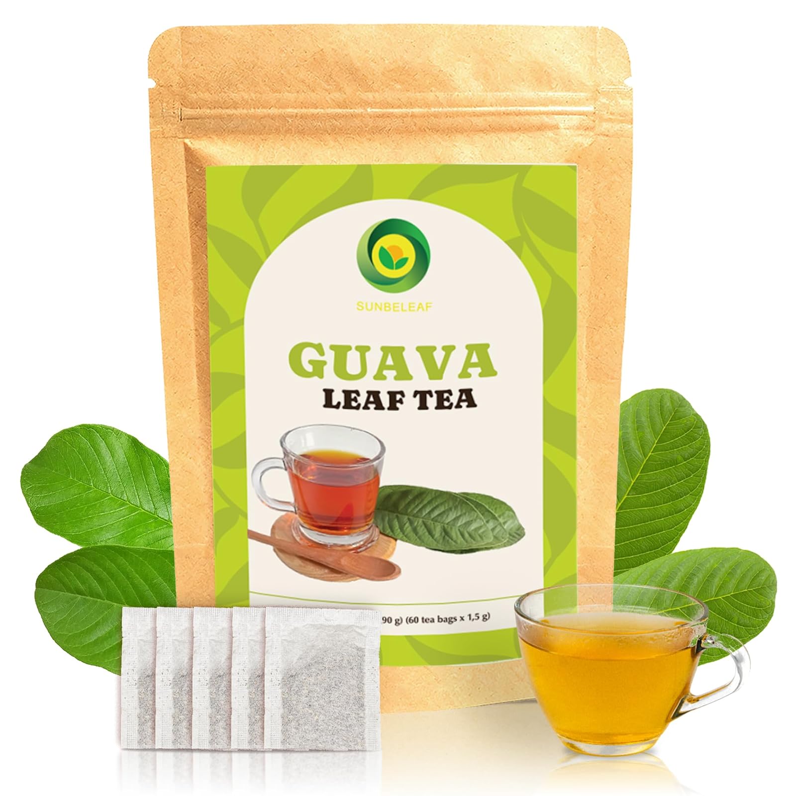 SUNBELEAF guava leaf herbal tea