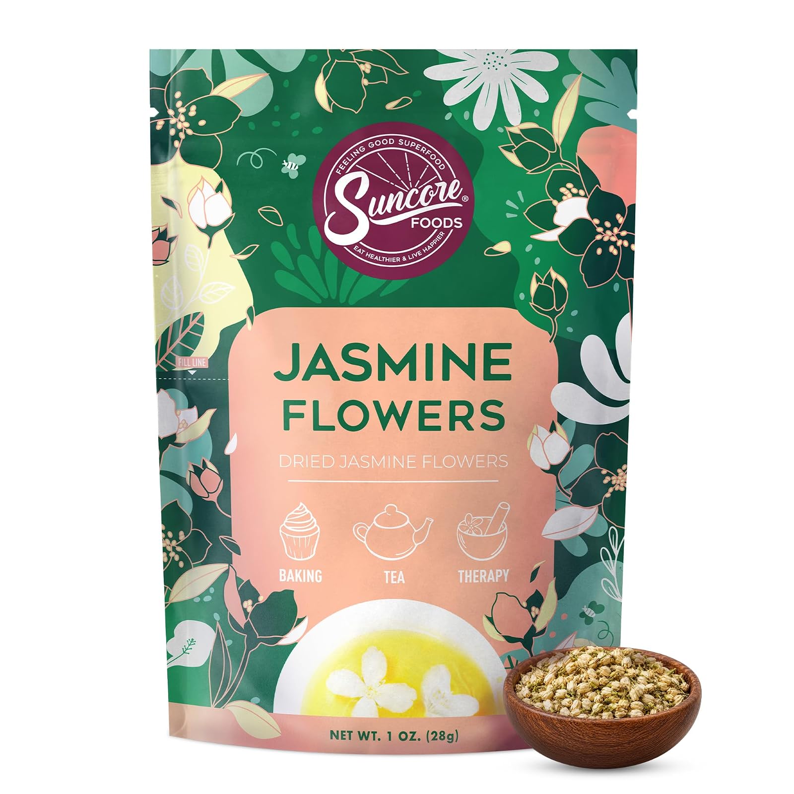 Suncore Foods jasmine flowers herbal tea