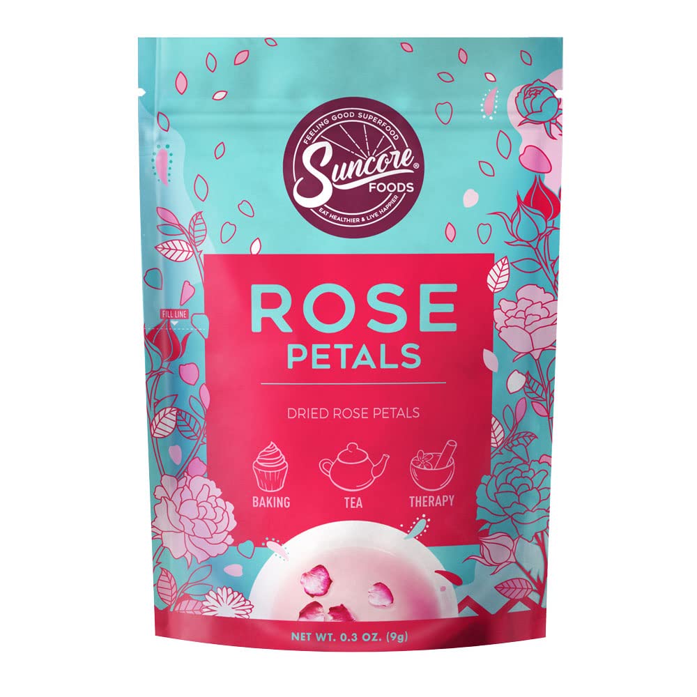 Suncore Foods rose petals for tea