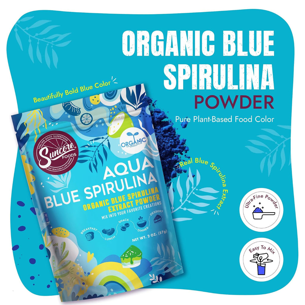 Suncore Foods spirulina for energy boost