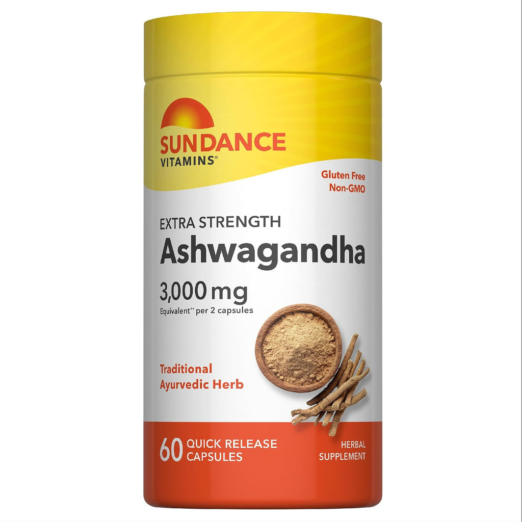 Sundance Ashwagandha 500 mg capsules