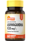 Sundance Ashwagandha capsules for stress relief