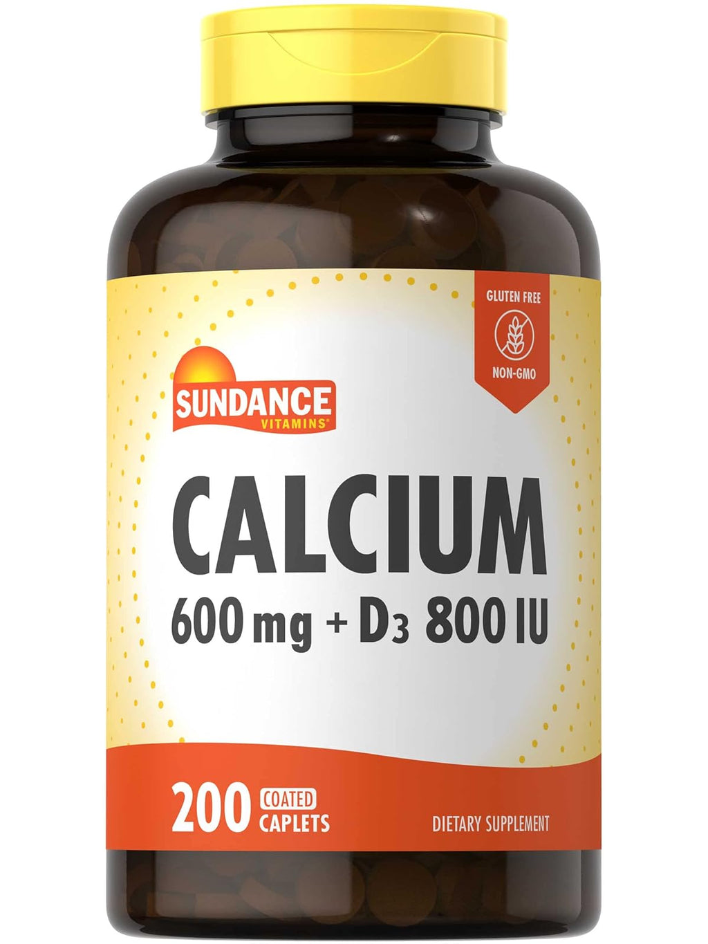 Sundance Calcium 600 mg caplets